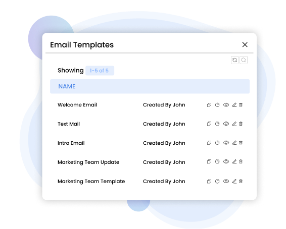 Email Templates | CRM.io